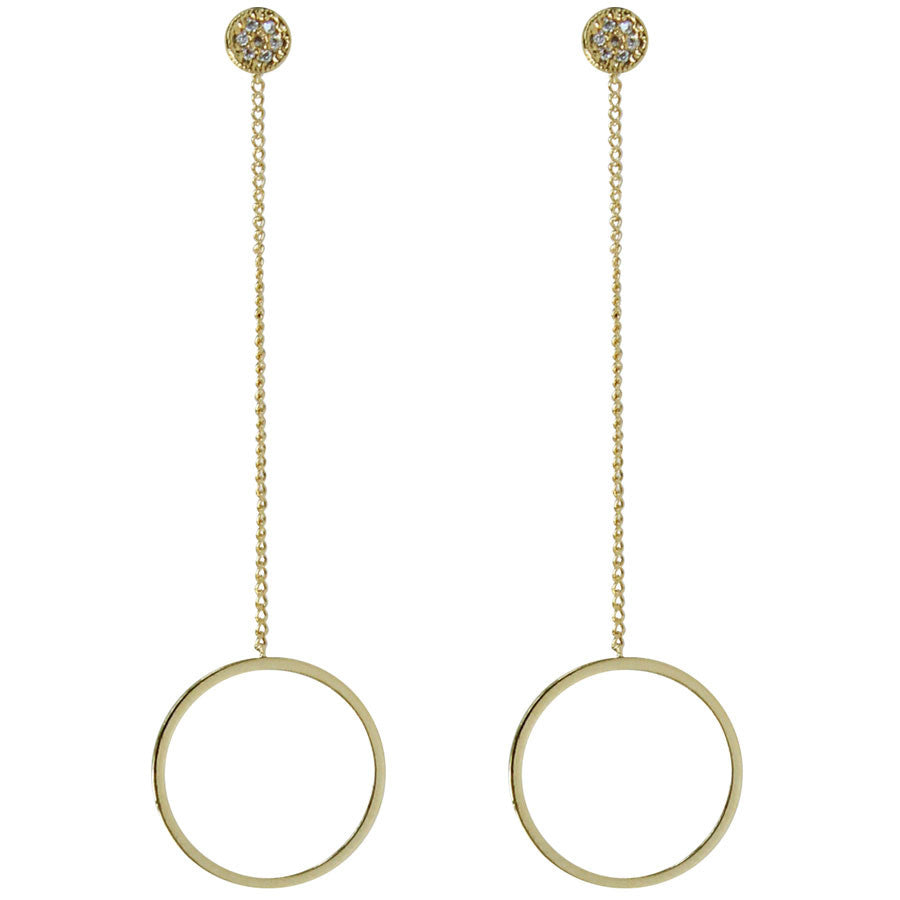 Elle Earrings - Charme Silkiner Jewelry